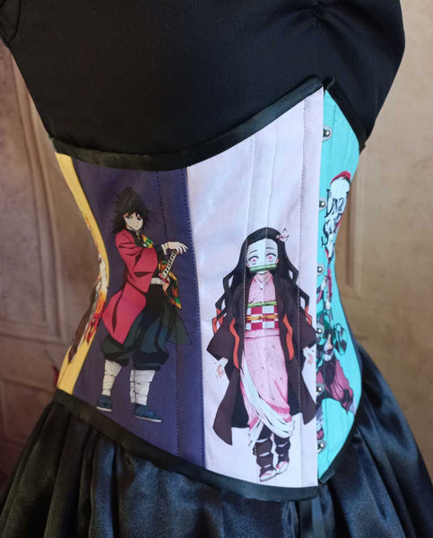 Demon Slayer Corset | anime corset | cosplay corset – Gallery Serpentine